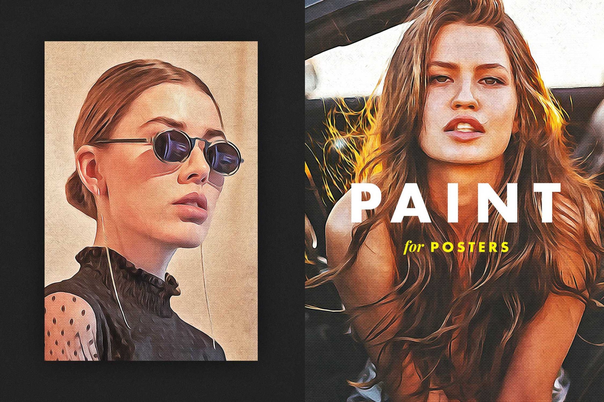 25 Fabulous Poster + Portrait Photoshop Templates Bundle – Photoboto