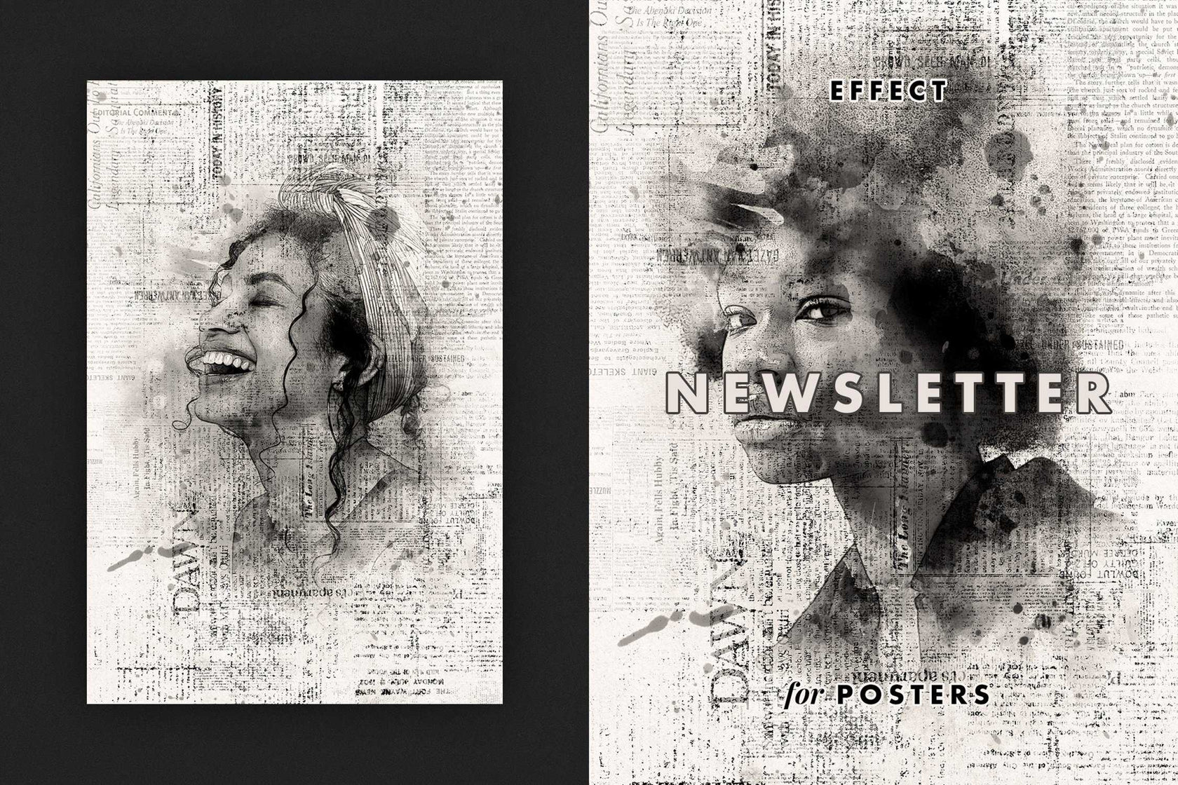 25 Fabulous Poster + Portrait Photoshop Templates Bundle – Photoboto