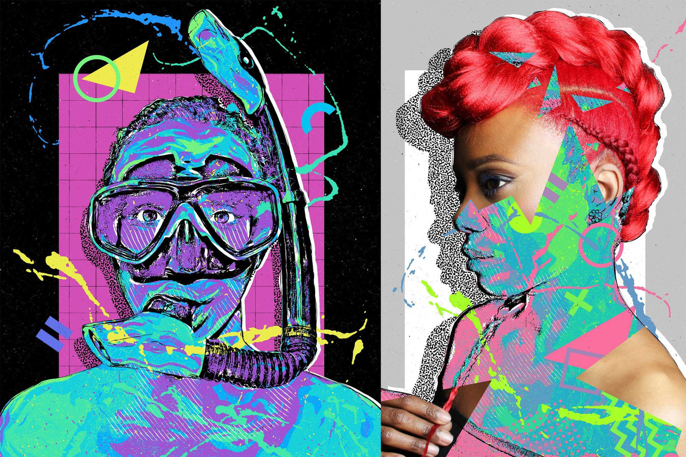 11 Creative Photoshop Actions Bundle – Photoboto